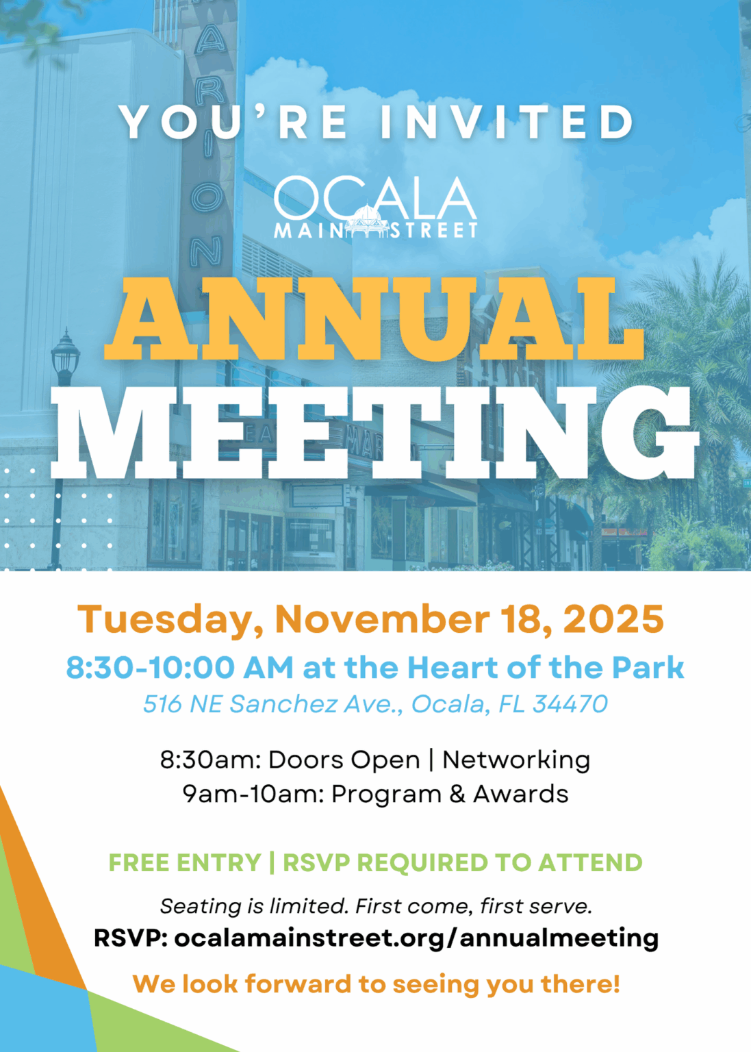 Annual Meeting – Ocala Main Street | Downtown Ocala